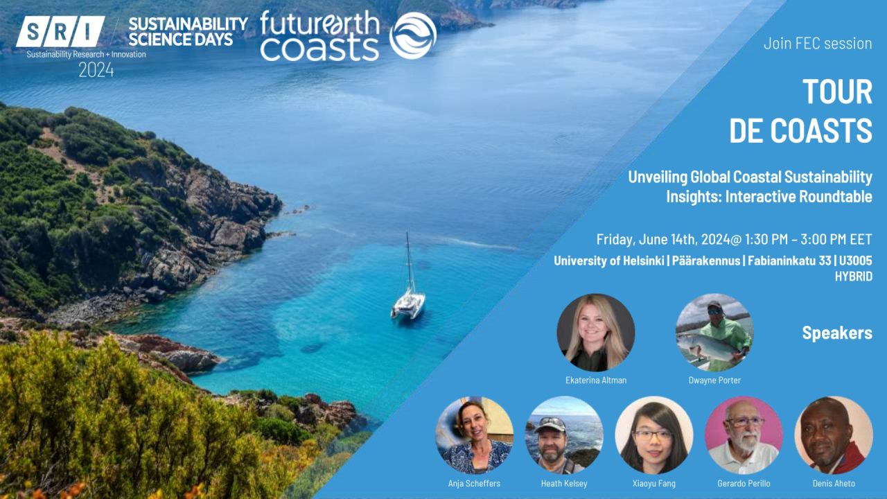 FEC Session at SRI 2024 – Tour de Coasts - Future Earth Coasts