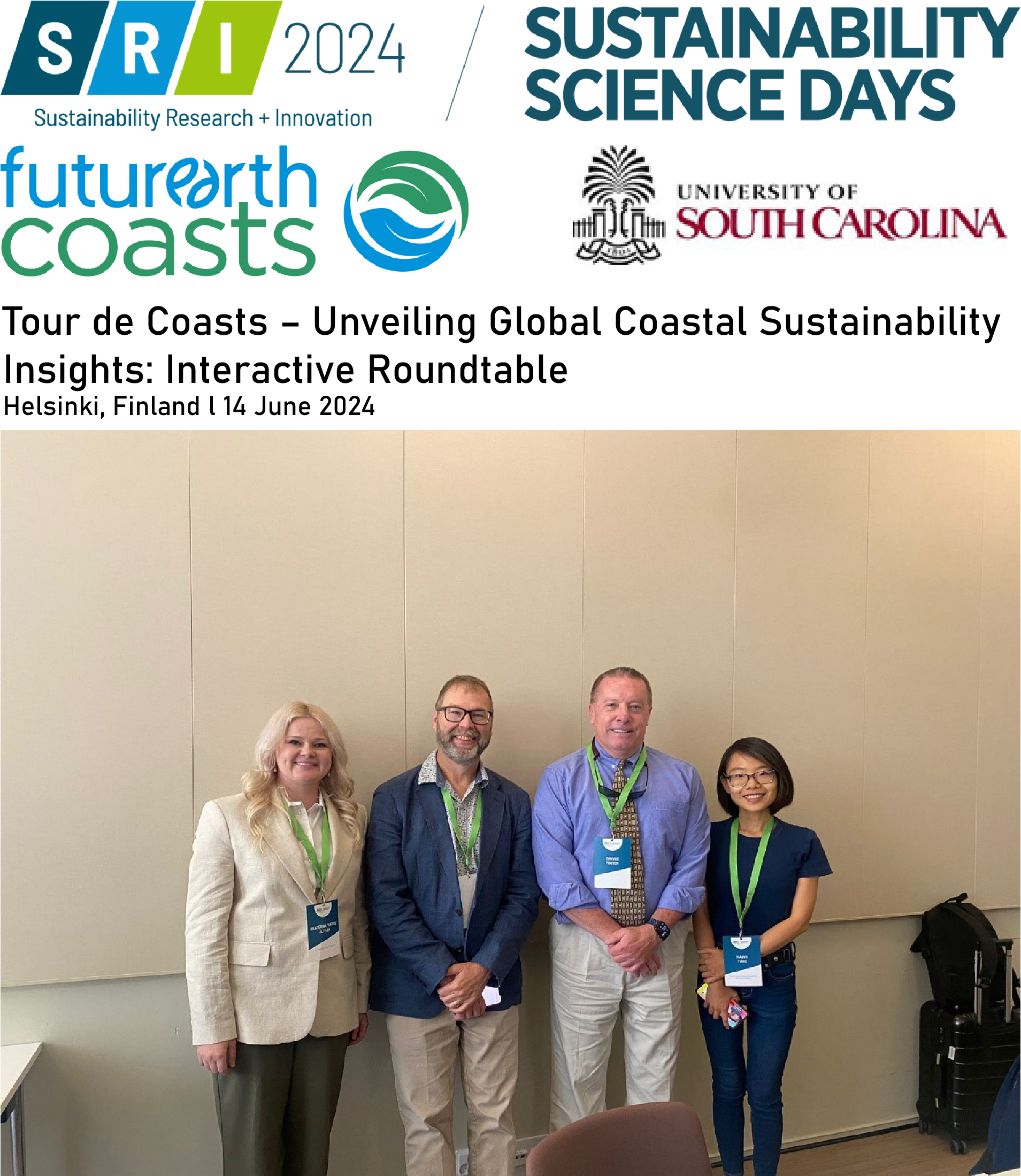 Future Earth Coasts ‘Tour de Coasts’ at SRI 2024: Uniting Global Voices ...